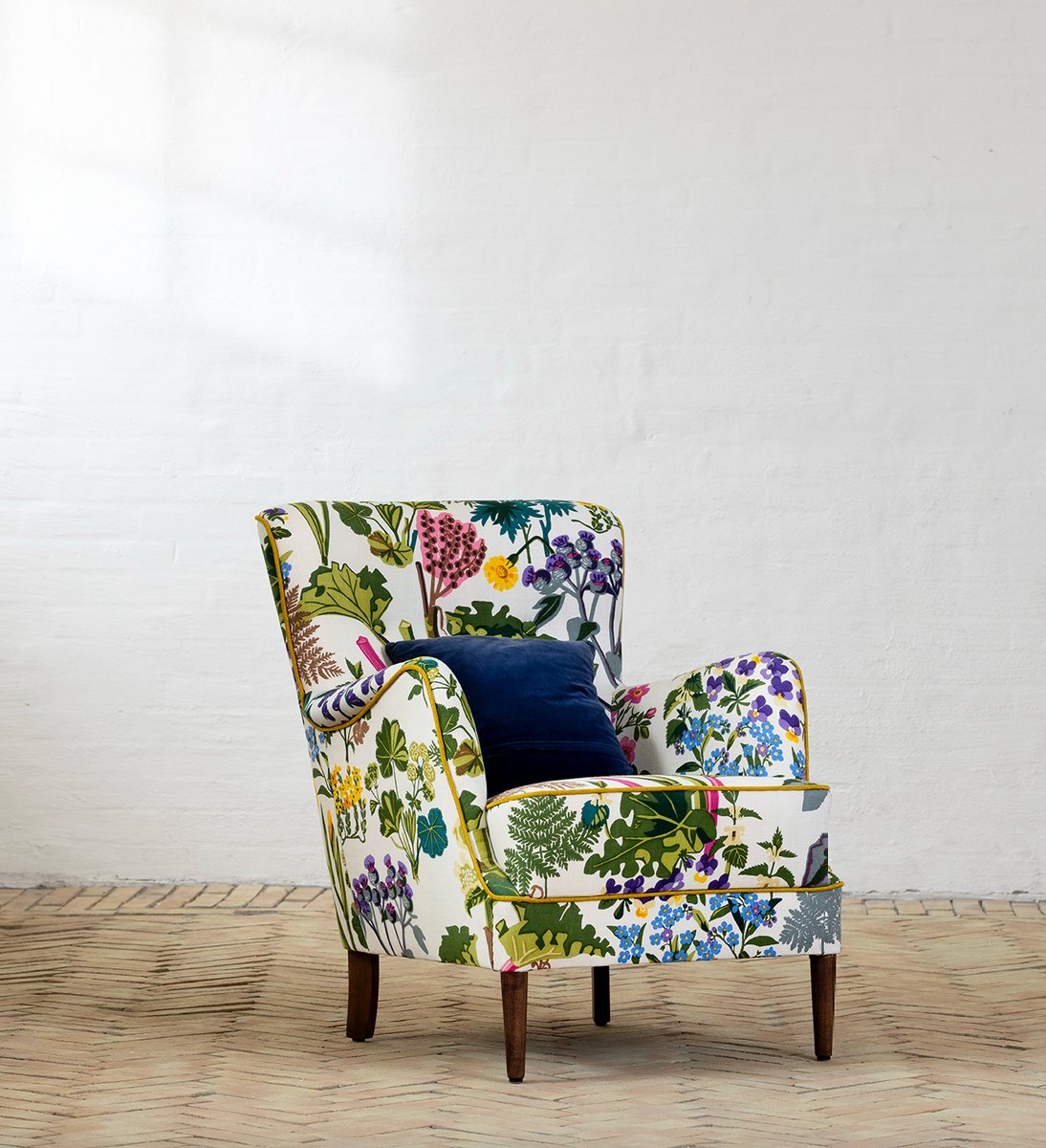 Armchair with Print by Gocken Jobs for sale at Pamono