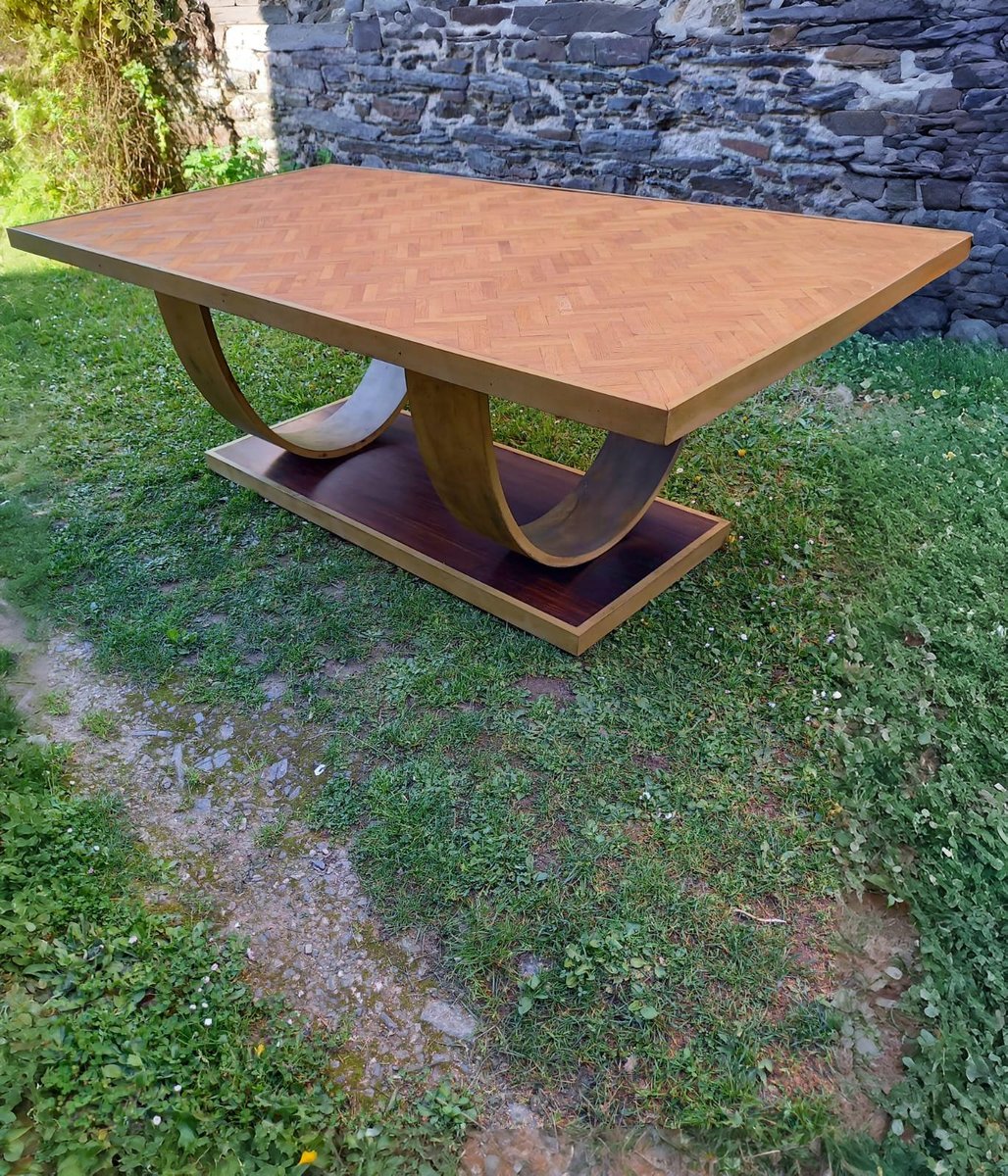 Art Deco Dining Room Table for sale at Pamono