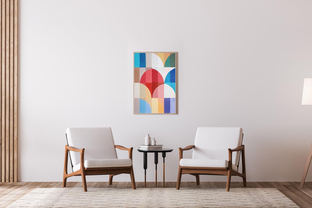 Natalia Roman, Seaside Journey, 2025, Acrylic on Watercolor Paper for ...