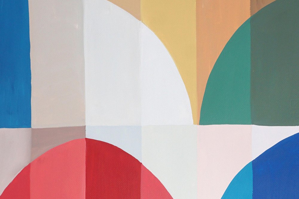 Natalia Roman, Seaside Journey, 2025, Acrylic on Watercolor Paper for ...