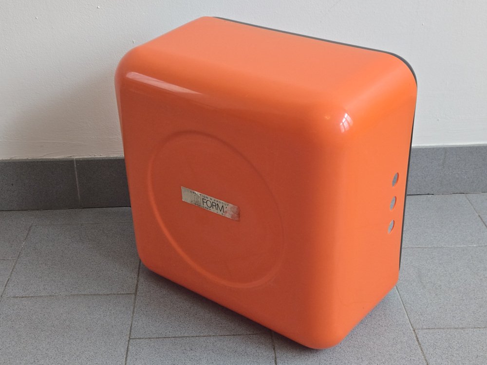 Space Age File Storage Cube Box in Plastic by Jean Garçon for Formag ...