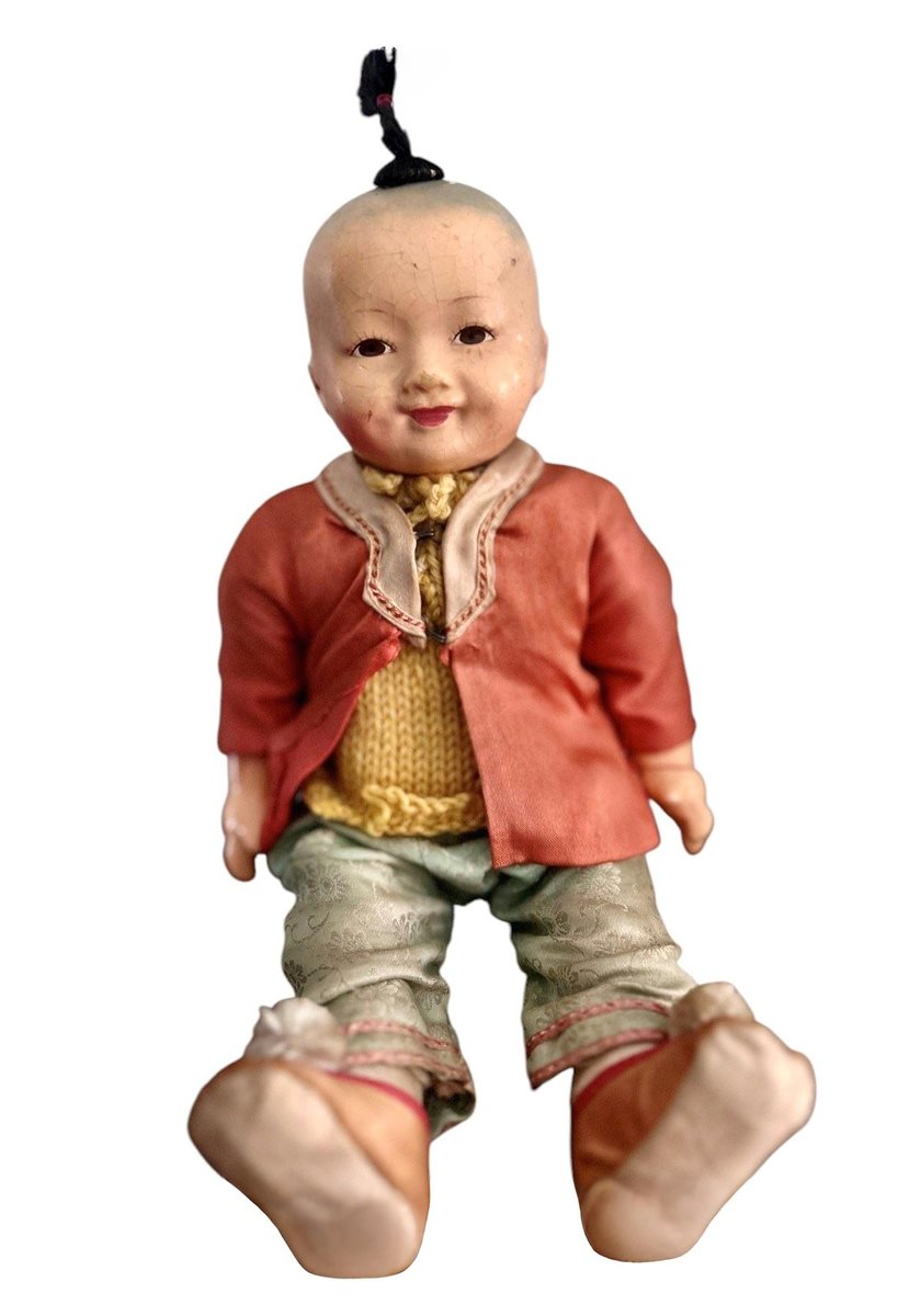 Antique Chinese Charming Figure, 1890s for sale at Pamono