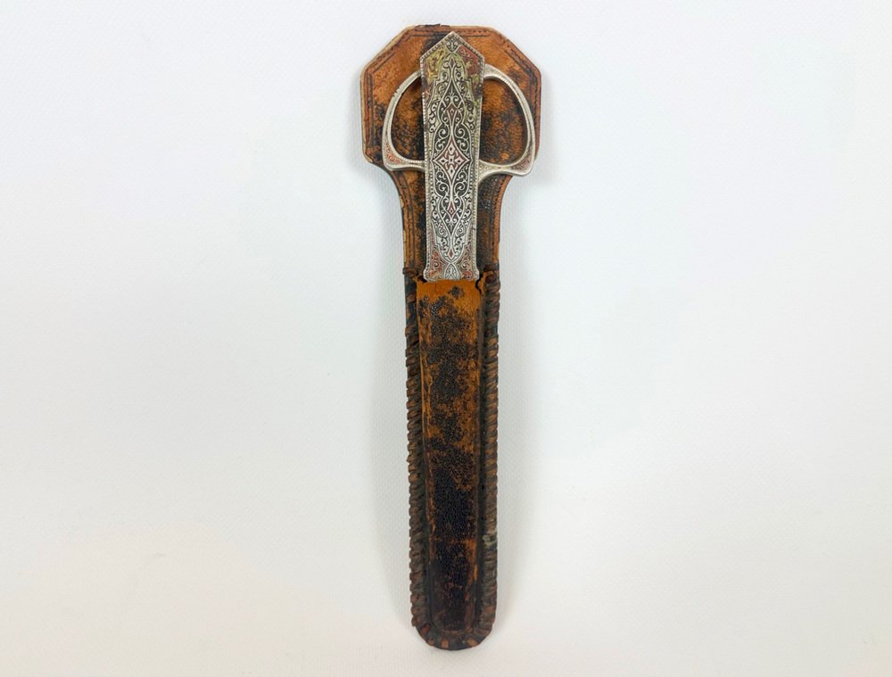 Art Nouveau Letter Opener and Scissor Desk Set from Lerche Solingen ...