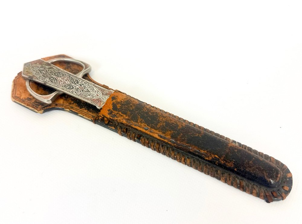 Art Nouveau Letter Opener and Scissor Desk Set from Lerche Solingen ...