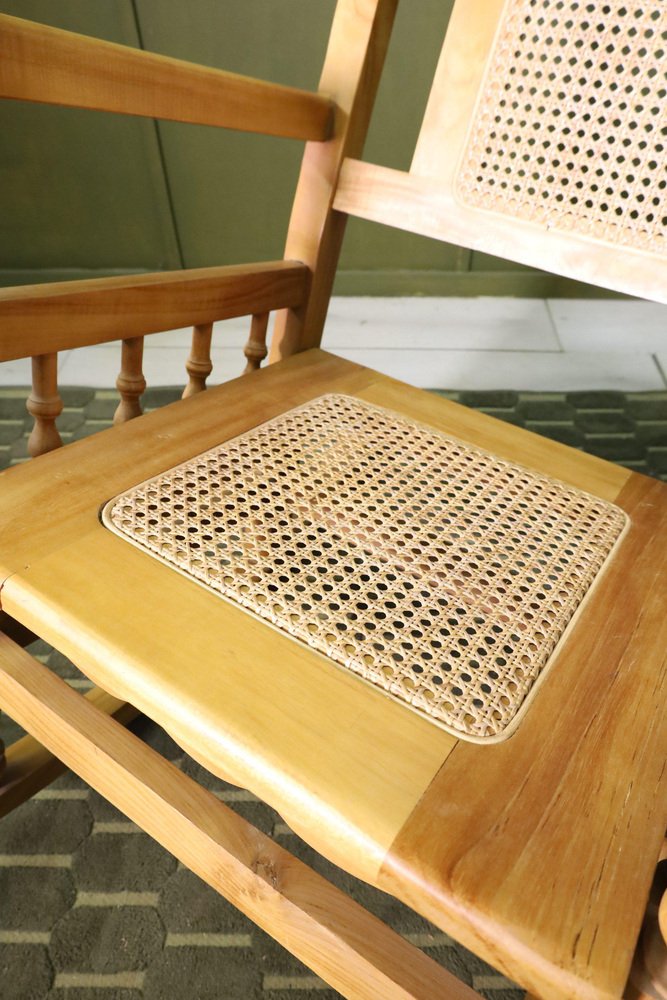 Indonesian Teak Rocking Chair for sale at Pamono