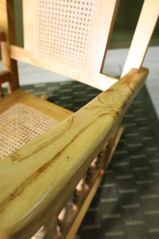 Indonesian Teak Rocking Chair for sale at Pamono