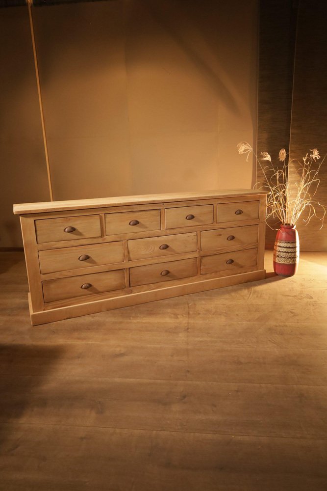 Light-Coloured Sideboard or Counter for sale at Pamono