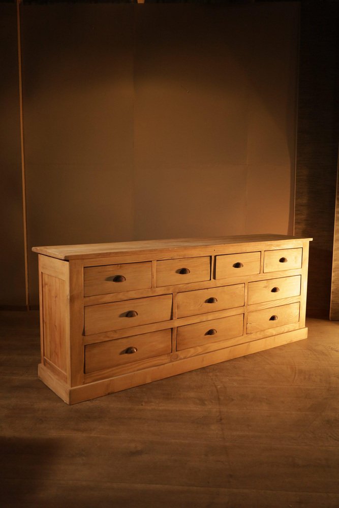 Light-Coloured Sideboard or Counter for sale at Pamono
