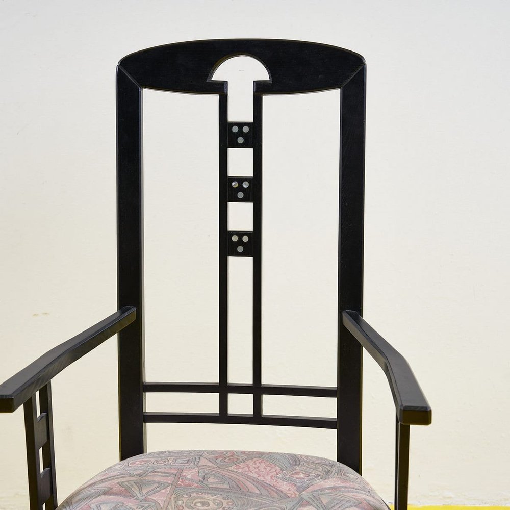 Italian Liberty Chair, 1930s for sale at Pamono