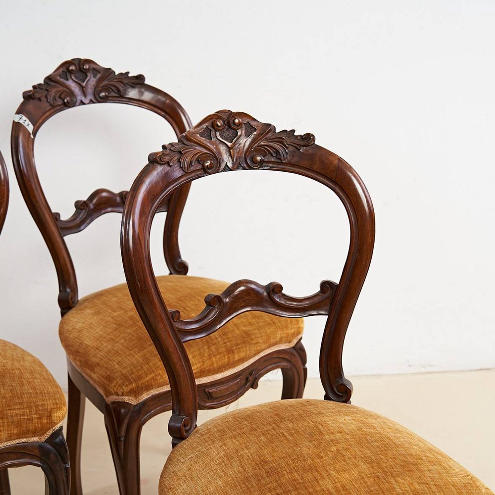 Louis Philip Style Chairs, Set of 6 for sale at Pamono