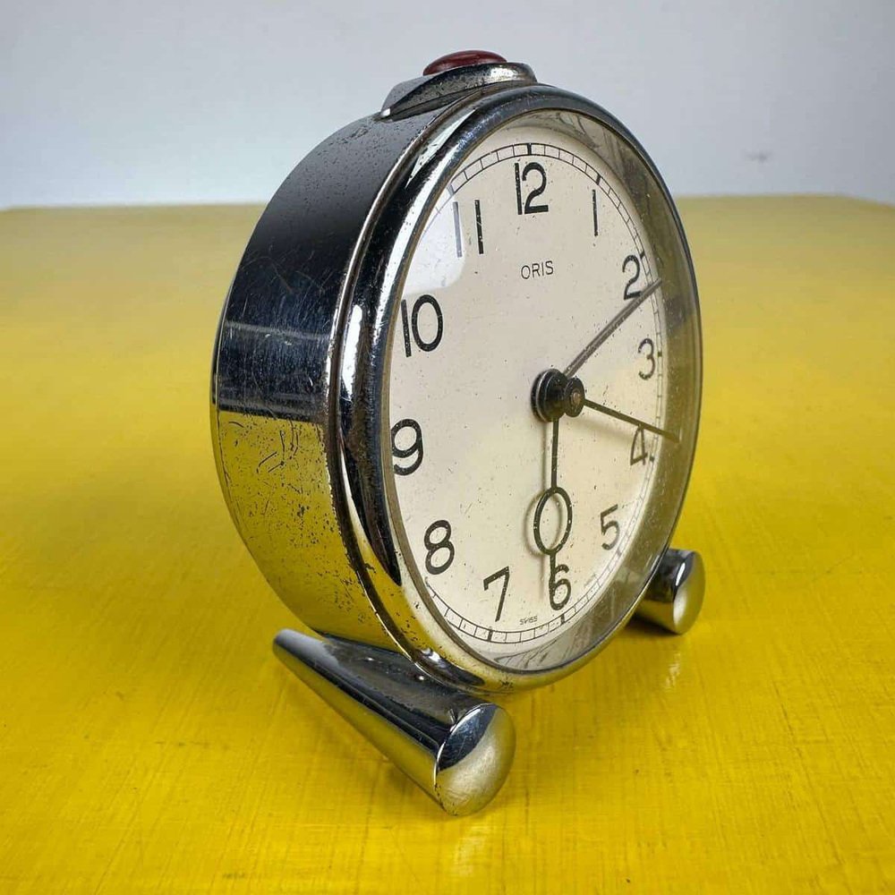 Vintage Oris Swiss Clock for sale at Pamono