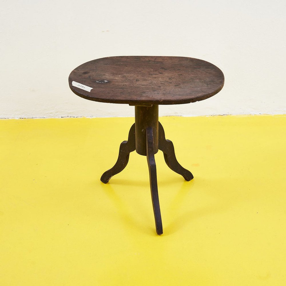 Rustic Wooden Coffee Table, 1900s for sale at Pamono