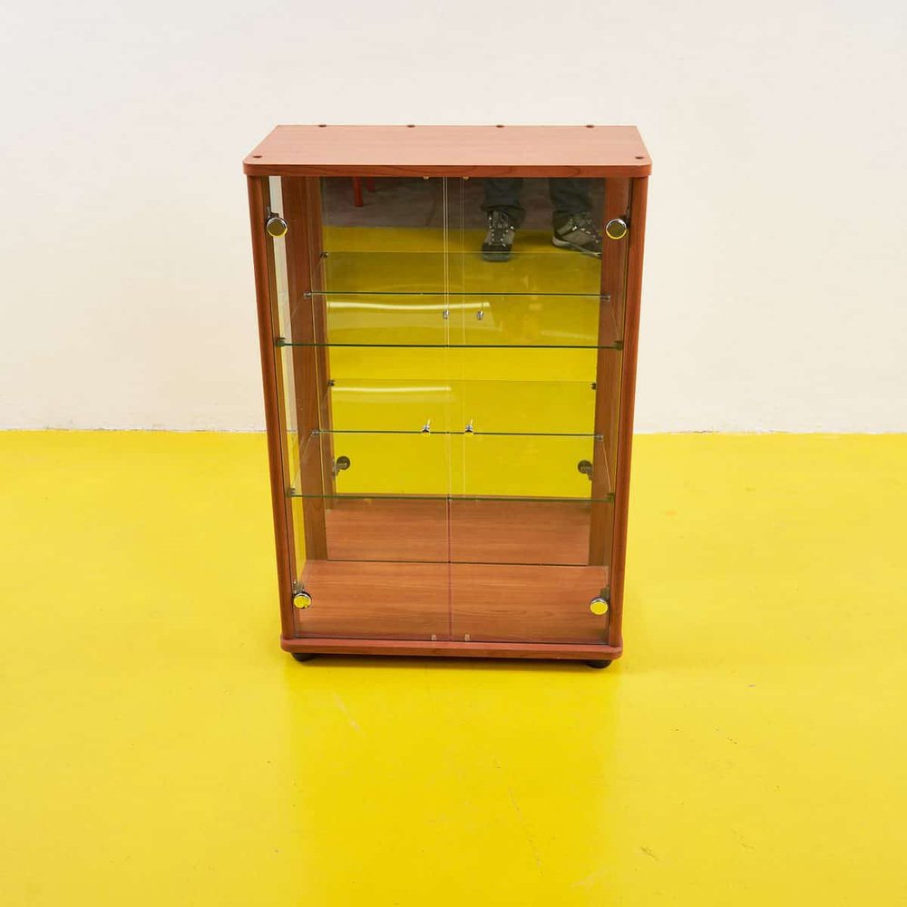 Showcase with Modern Mirror for sale at Pamono