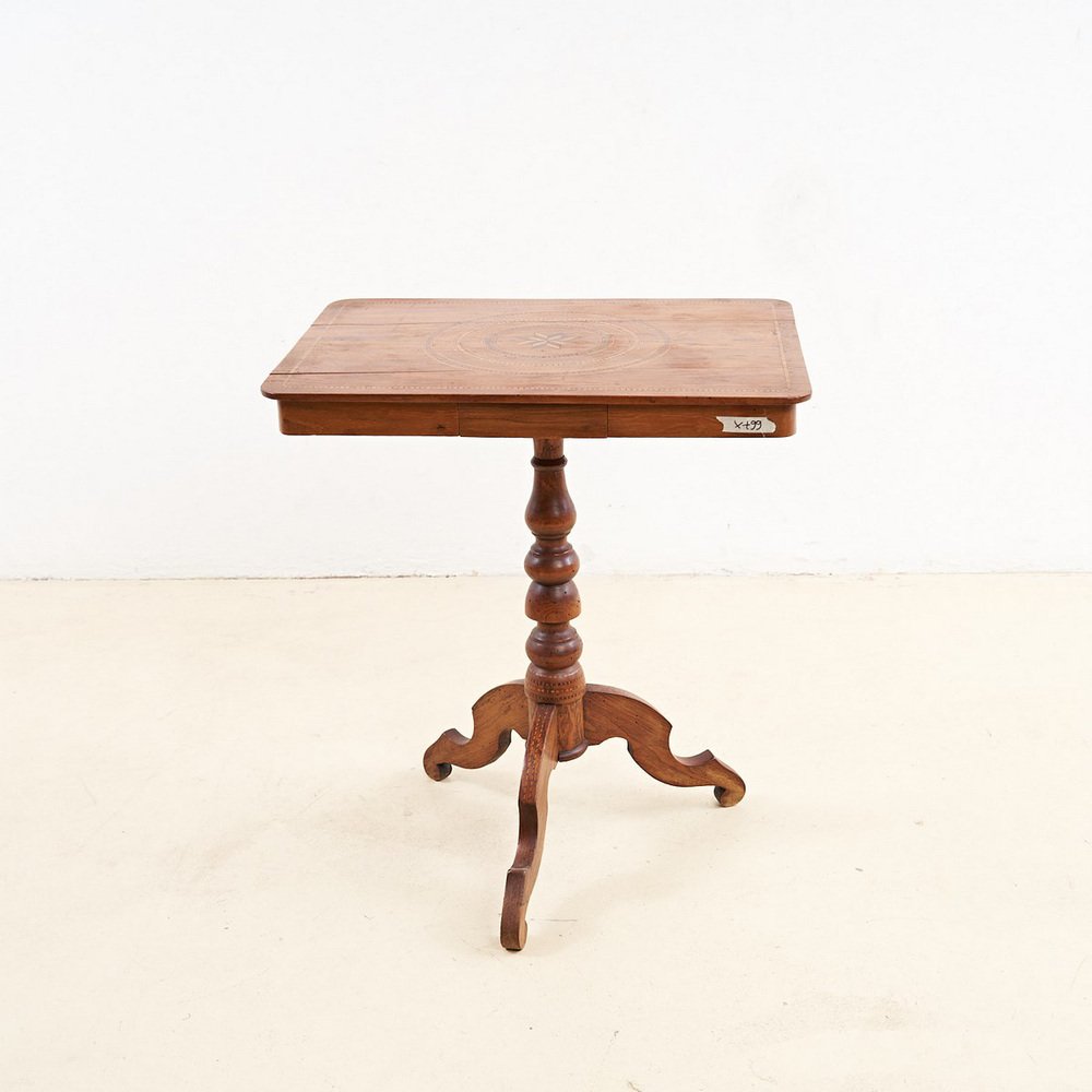 Inlaid and Threaded Table for sale at Pamono