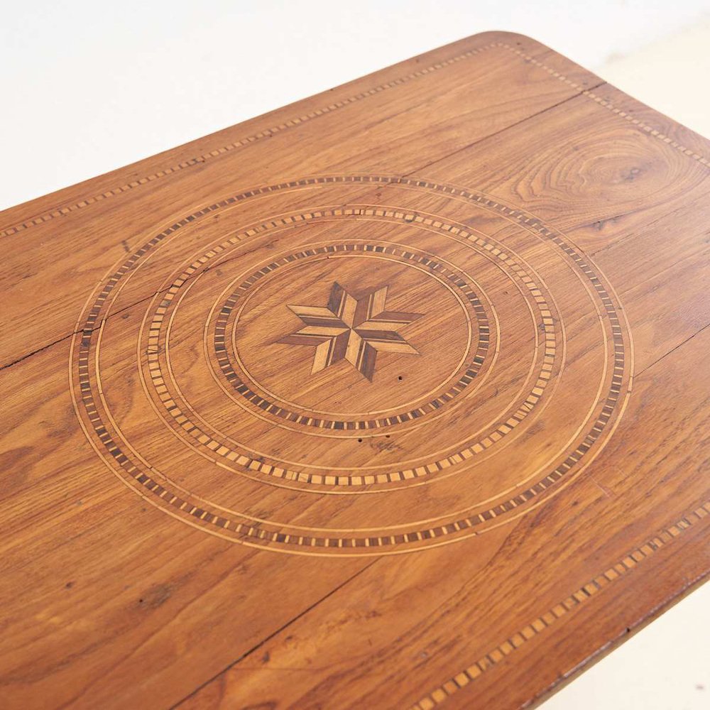 Inlaid and Threaded Table for sale at Pamono