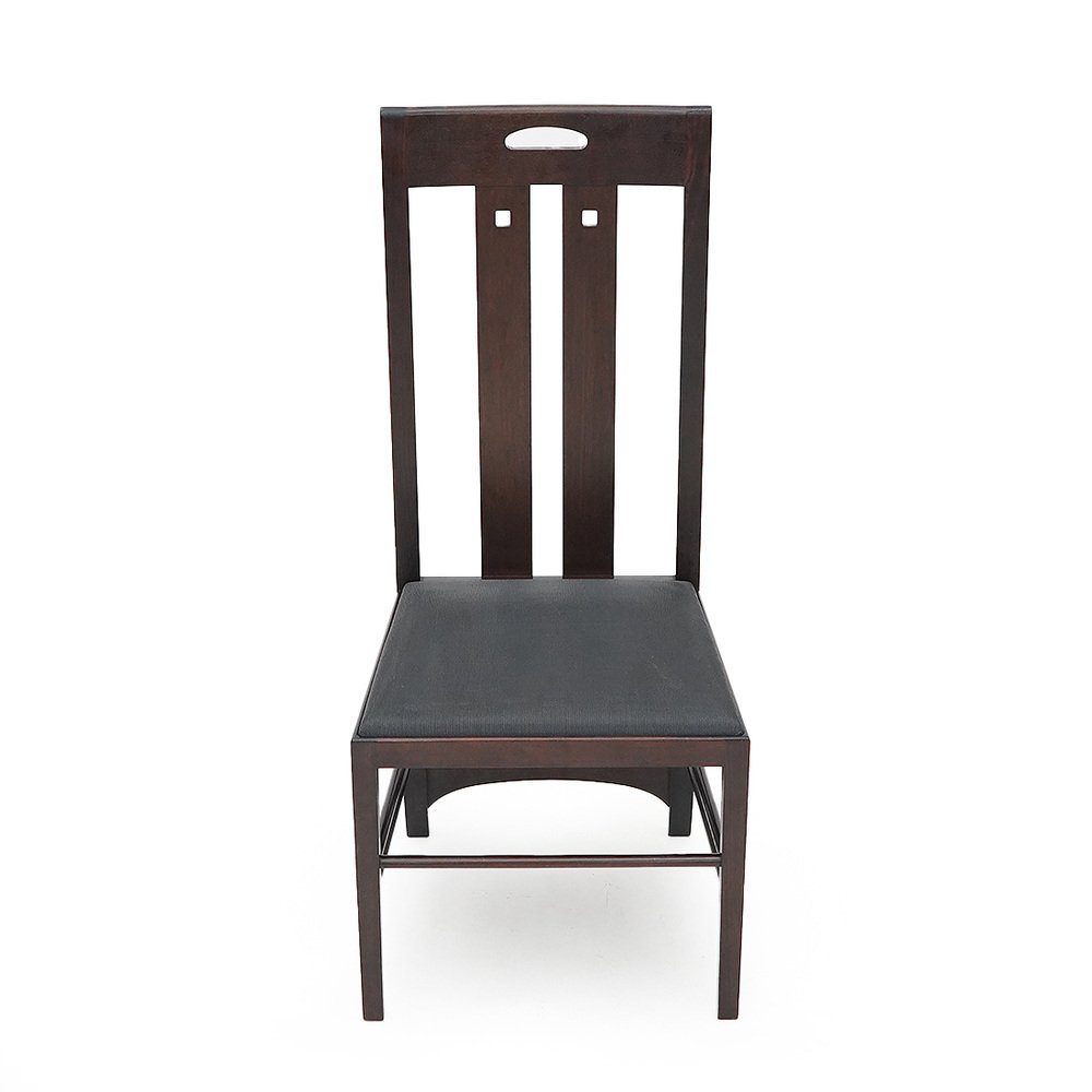 Ingram Chairs by Charles Rennie Mackintosh for Cassina, 1980s, Set of 6 ...