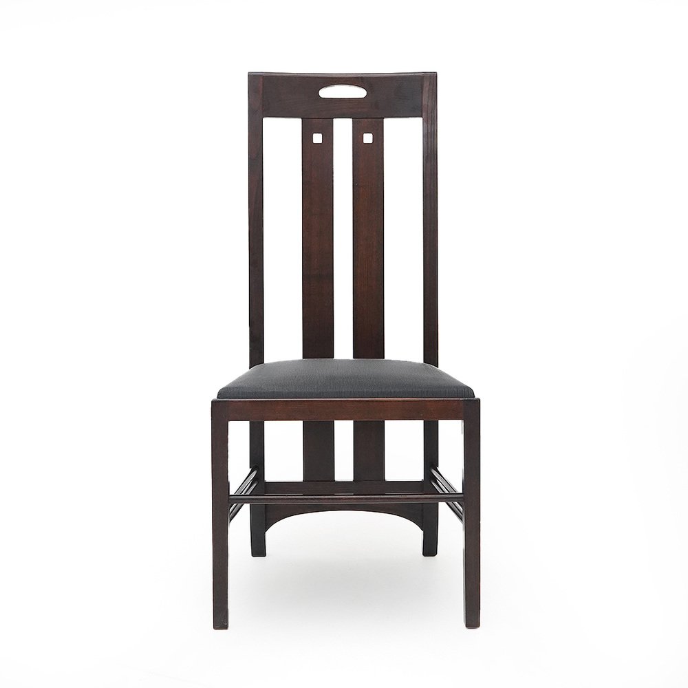 Ingram Chairs by Charles Rennie Mackintosh for Cassina, 1980s, Set of 6 ...