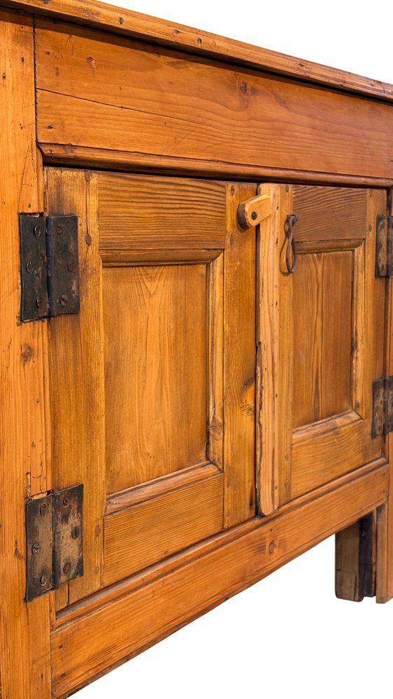 Rustic Fir Sideboard, 1900s for sale at Pamono