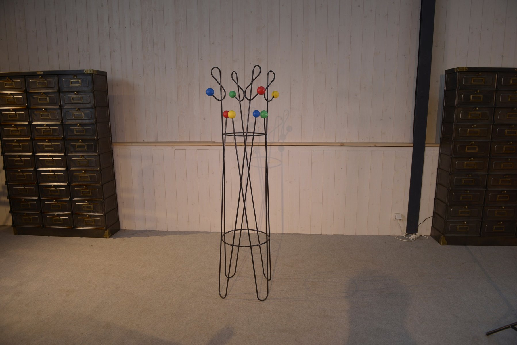 Coat Rack attributed to Roger Feraud, 1960s for sale at Pamono