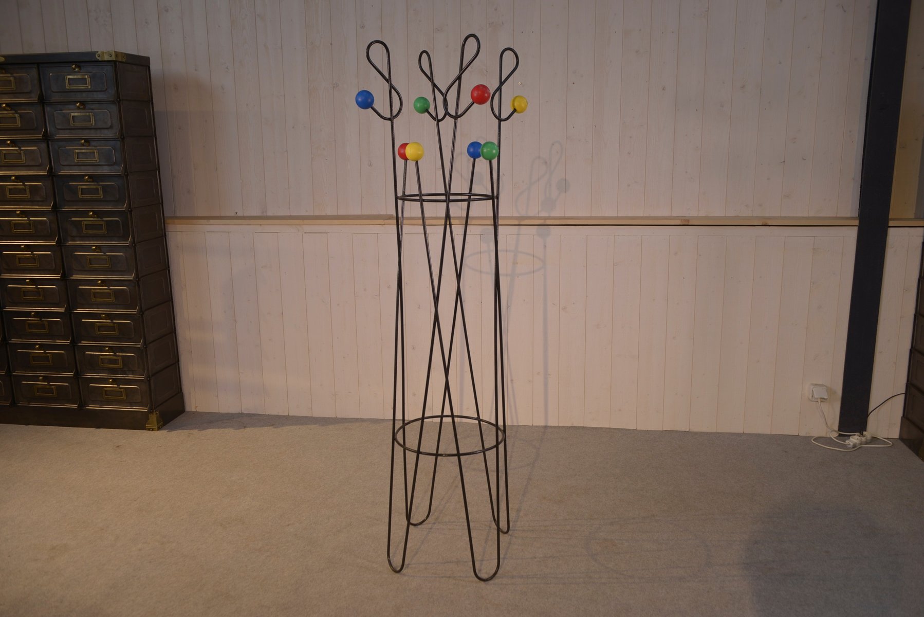 Coat Rack attributed to Roger Feraud, 1960s for sale at Pamono