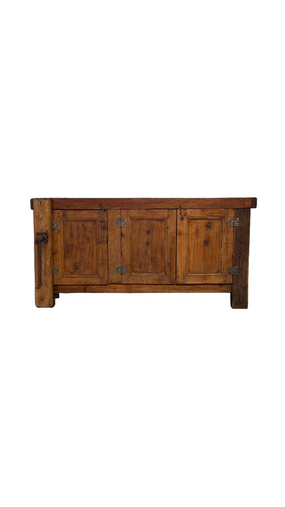Rustic Sideboard in Fir for sale at Pamono