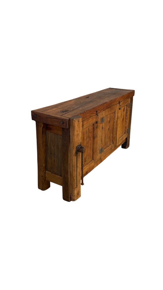 Rustic Sideboard in Fir for sale at Pamono