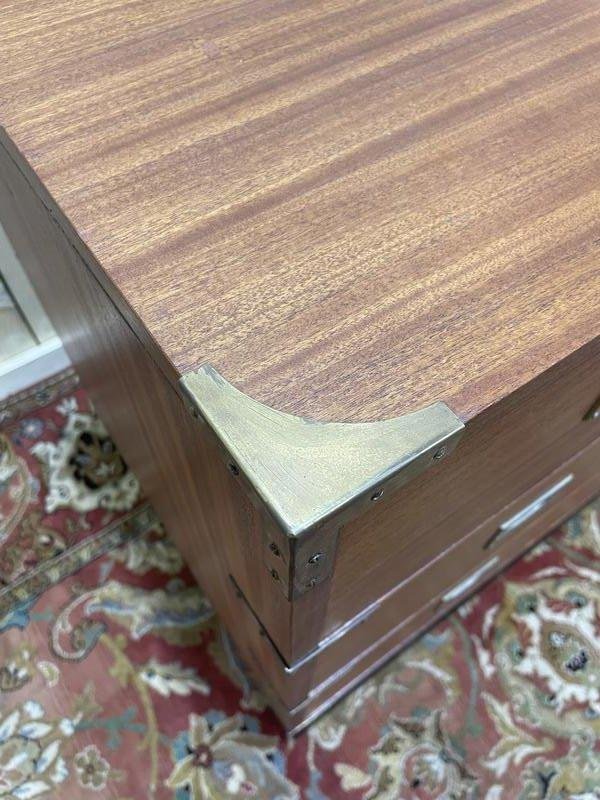 Marine Style Mahogany Chest of Drawers for sale at Pamono