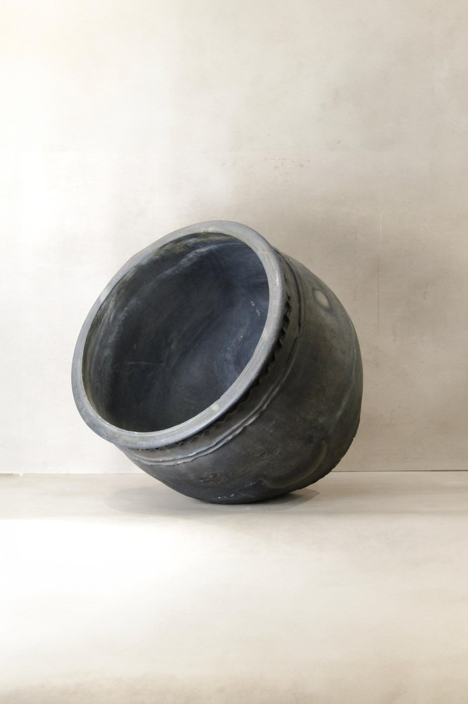 Big Grey Asian Pots for sale at Pamono