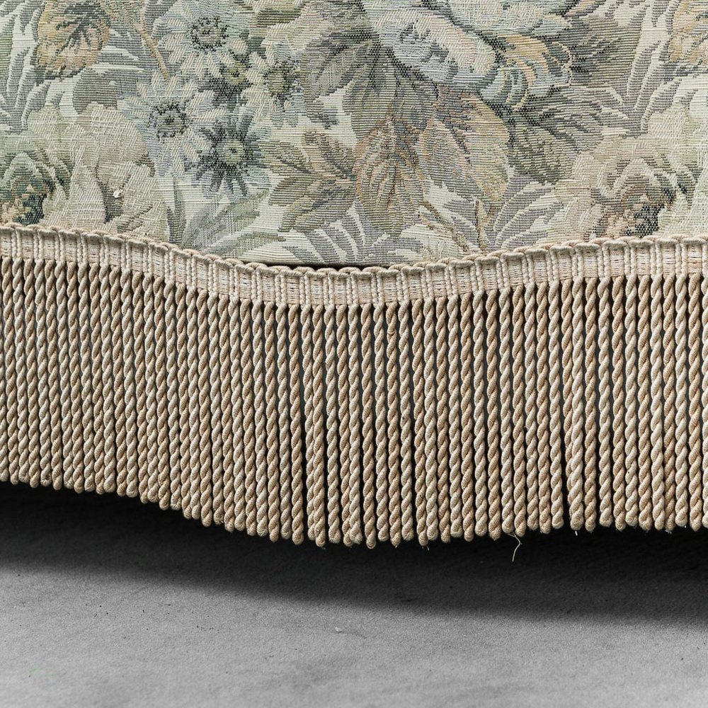 Vintage Two-Seater Sofa with Floral Pattern, 1950s for sale at Pamono