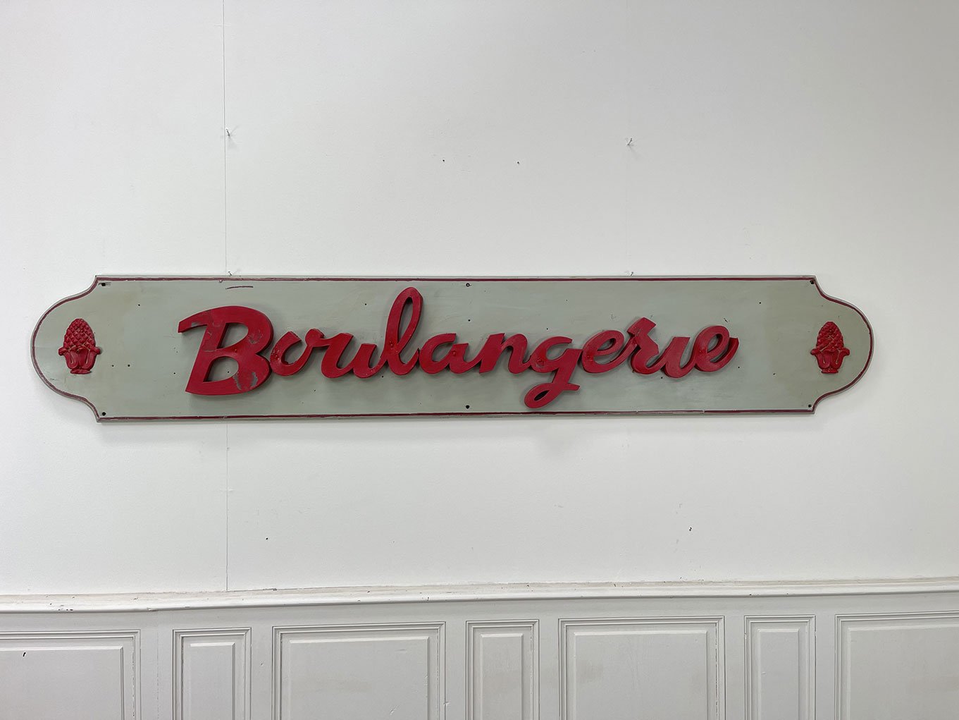 Wooden Bakery Sign, 1960s for sale at Pamono