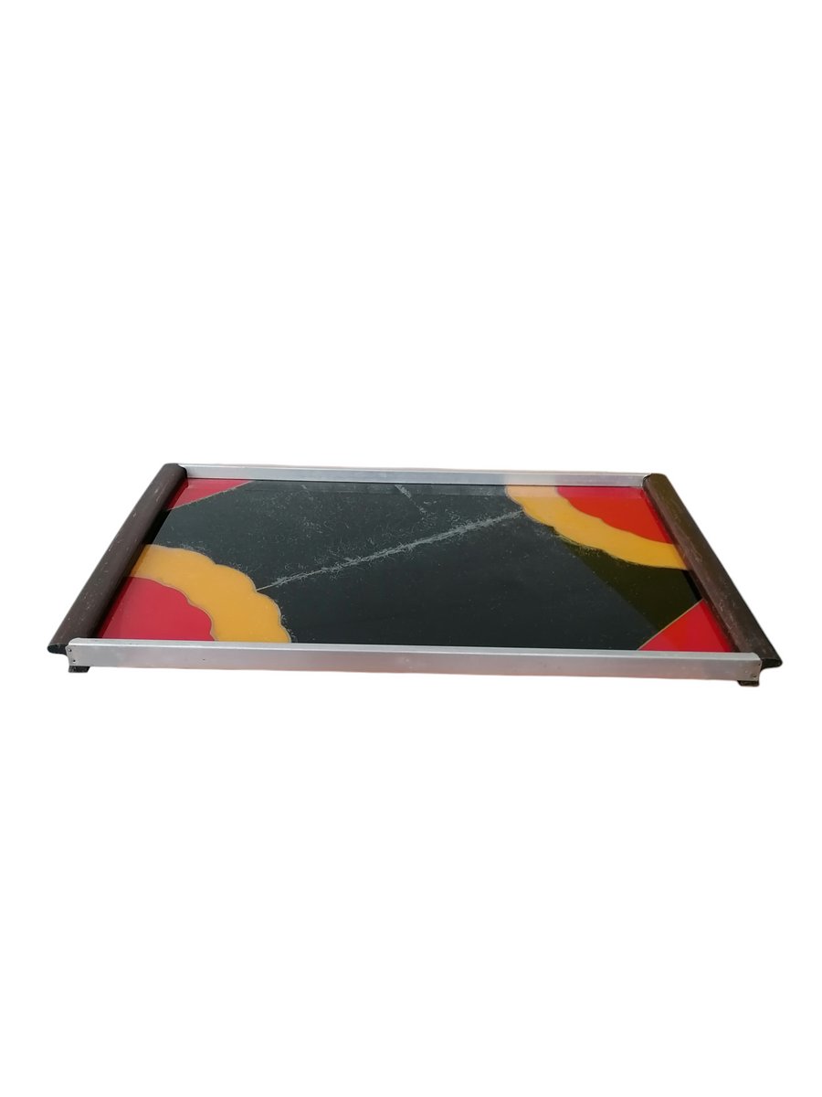 Aluminium Design Tray, 1950s for sale at Pamono