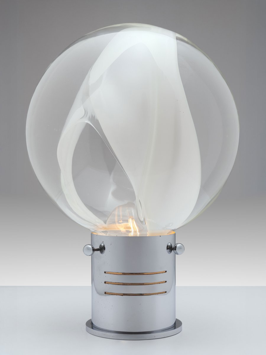 Membrane Table Lamp by Toni Zuccheri for Venini, 1970s for sale at Pamono