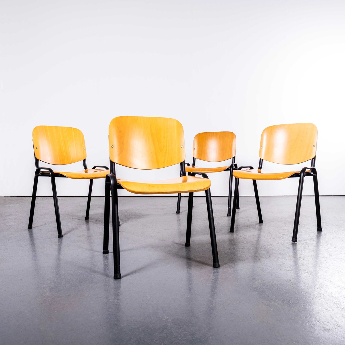 Italian University Stacking Chair for sale at Pamono