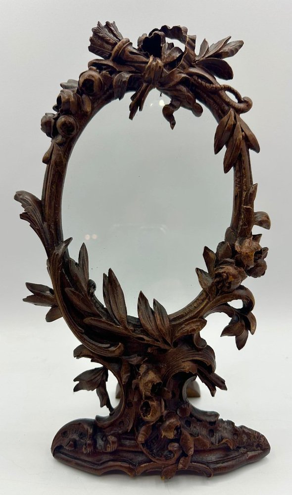 Black Forest Walnut Photo Frame, 1800s for sale at Pamono