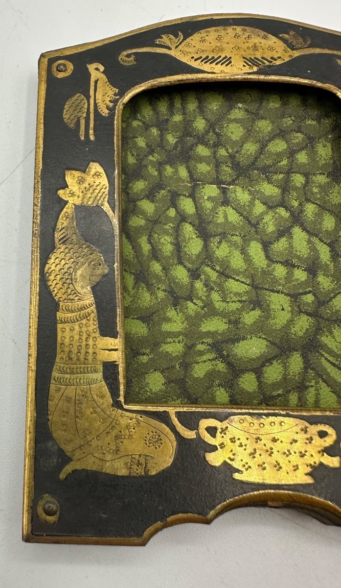 Neo-Egyptian Style Photo Frames, 1930s, Set of 3 for sale at Pamono