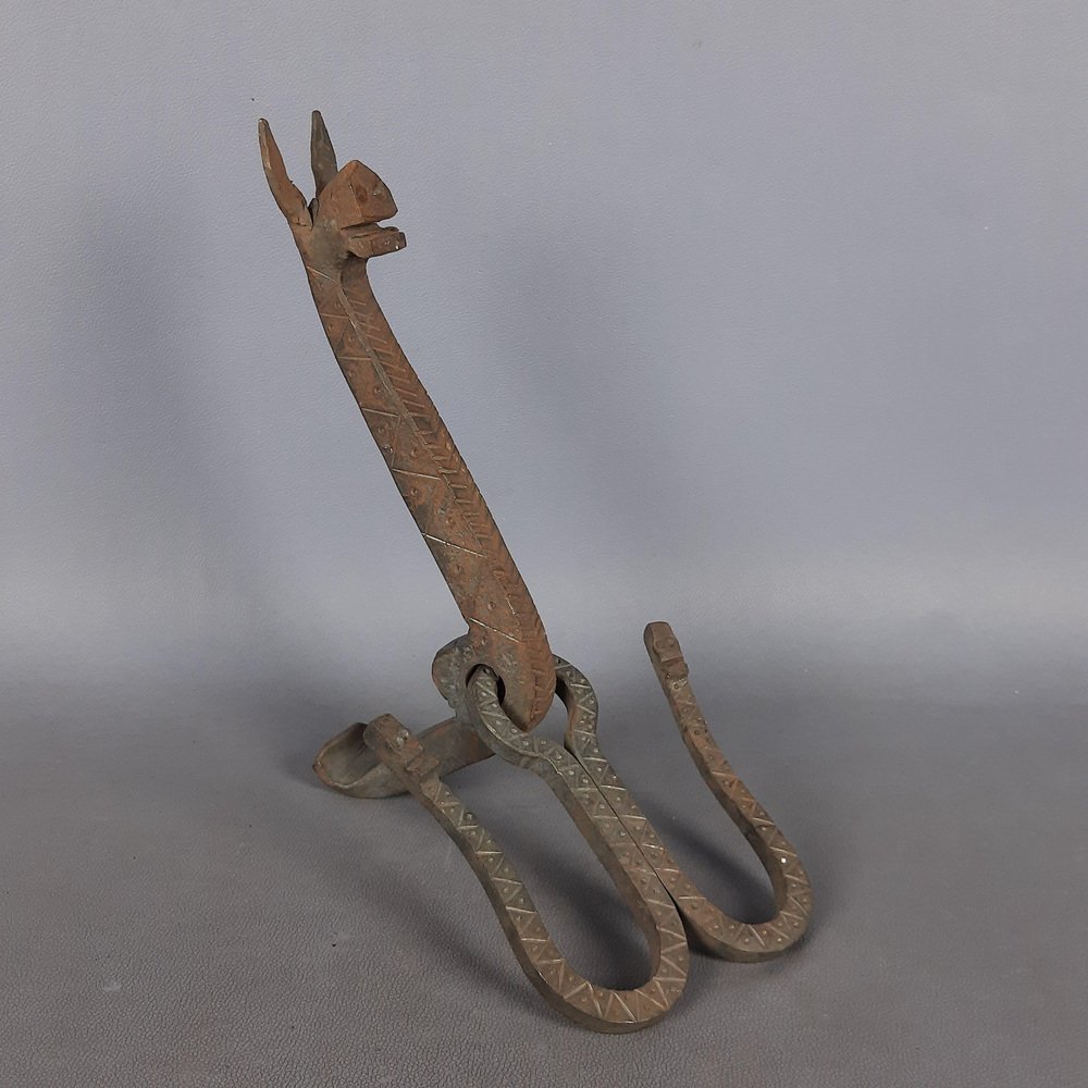 Wrought Iron Horse Hook Medieval Griffin Siena Sculpture by Simon ...