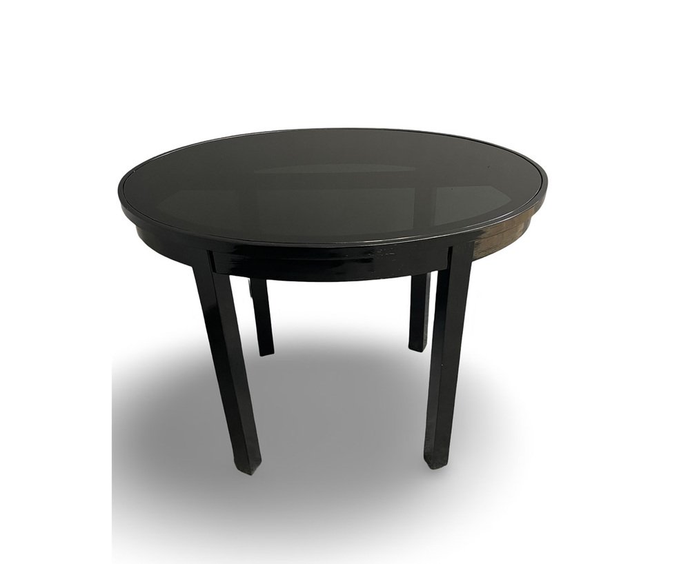 Small Art Nouveau Table with Glass Top, 1890s for sale at Pamono