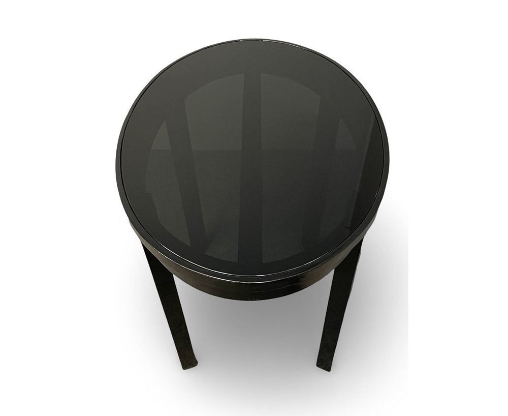 Small Art Nouveau Table with Glass Top, 1890s for sale at Pamono