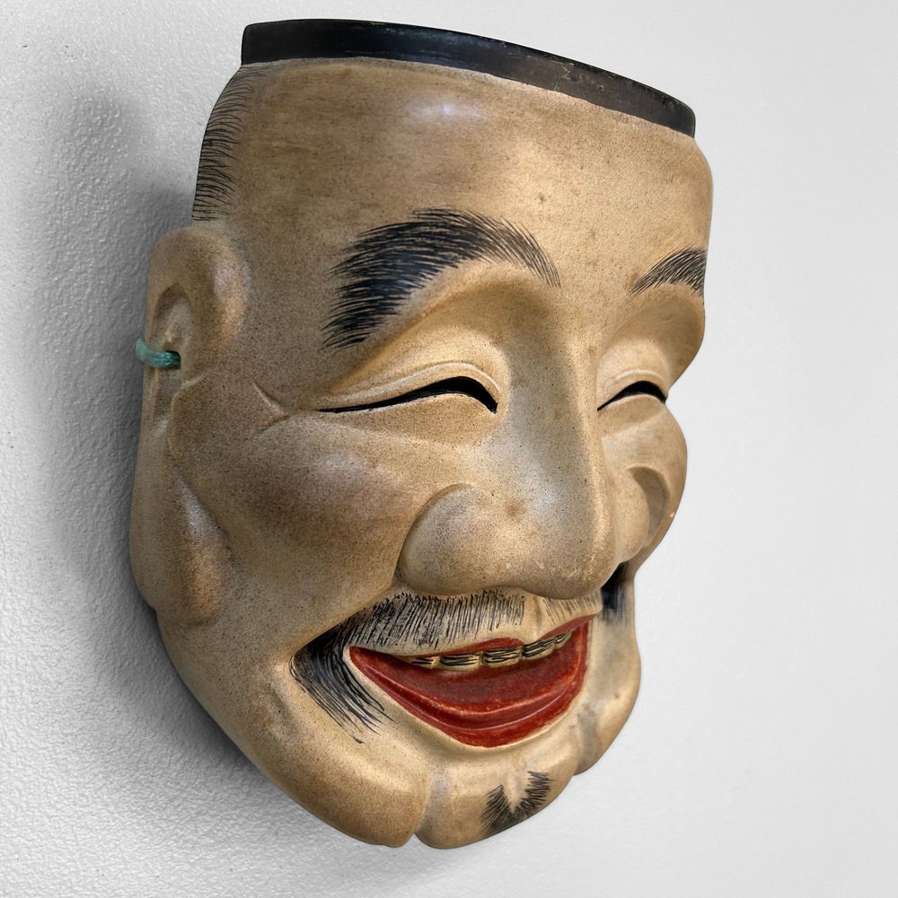 Vintage Japanese Ebisu Mask for sale at Pamono