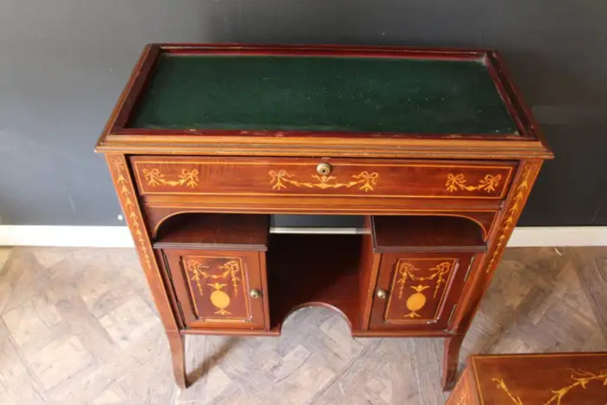 Edwardian Campaign Writing Desk, 1920s for sale at Pamono