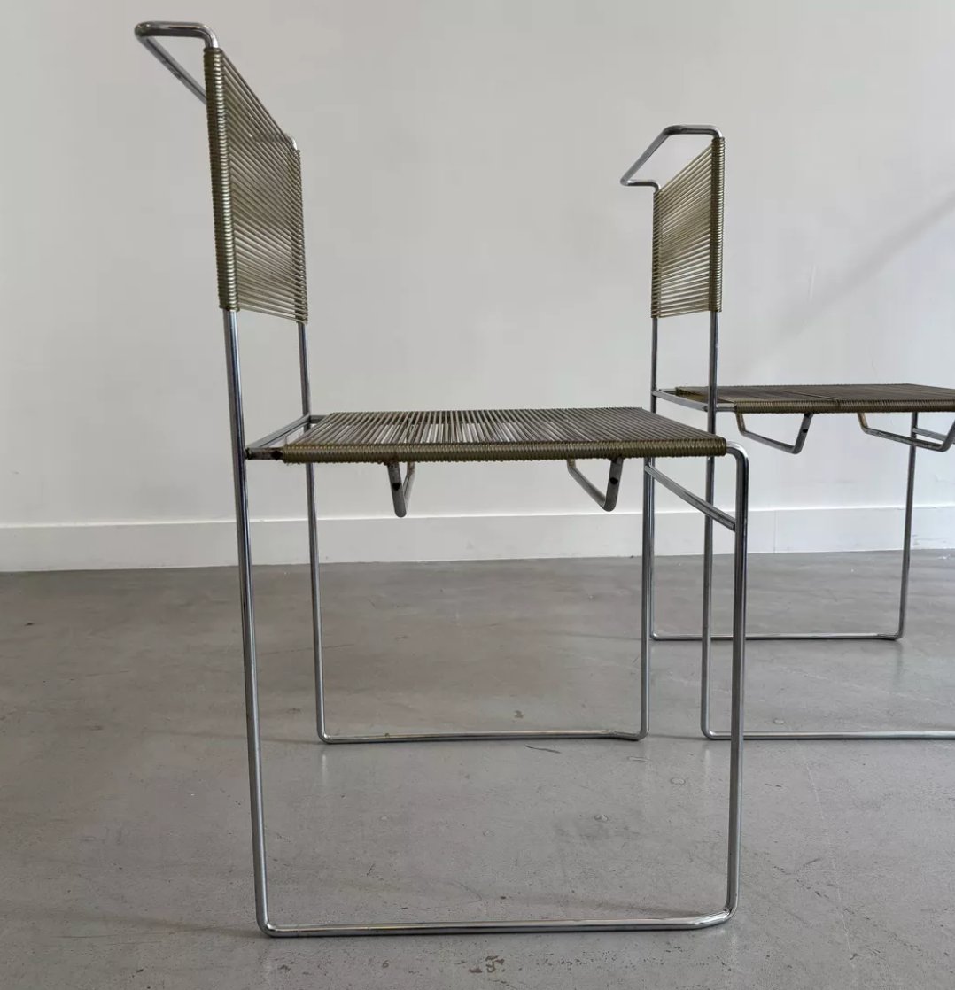 Belloti Chairs by Giandomenico Belotti for Fly Line, 1970s, Set of 2 ...