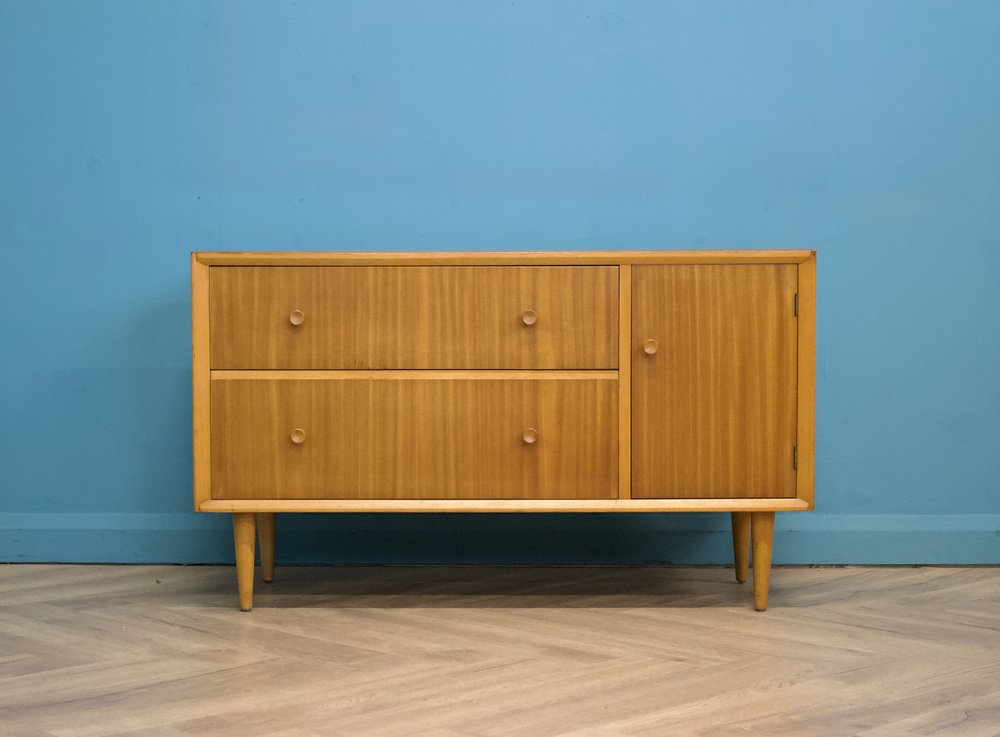 Mid Century Teak Compact Sideboard from CWS, 1960s for sale at Pamono