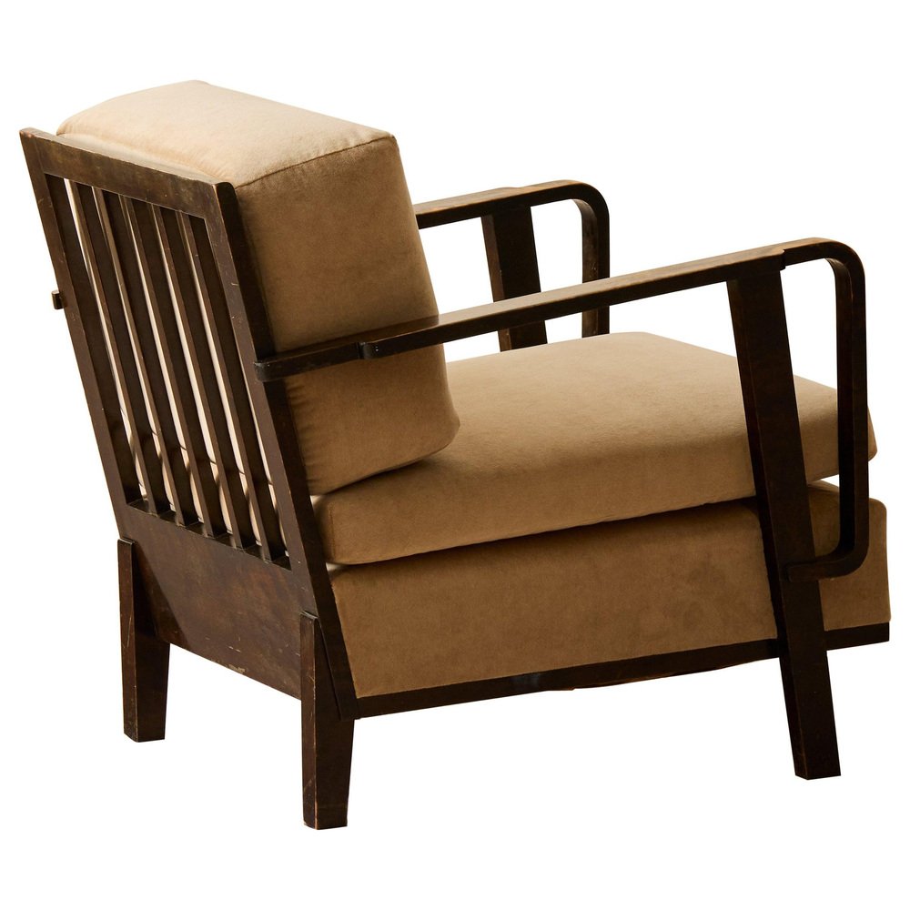 Swedish Modern Easy Chair, 1940s for sale at Pamono