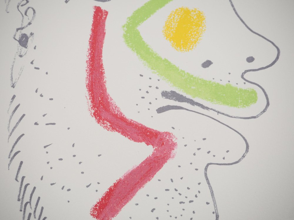 Pablo PICASSO: The Taste of Happiness, Self-portrait in Red and Green ...