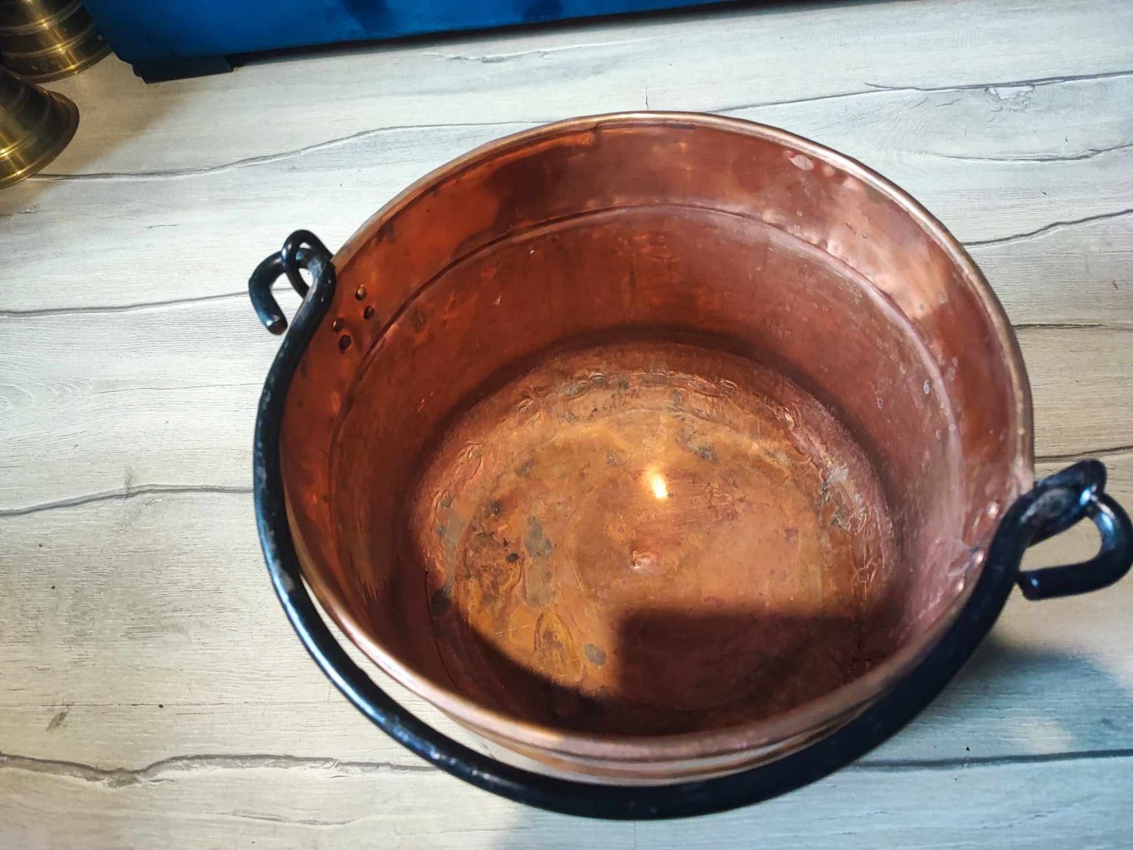 Art Deco Copper Container, 1940s for sale at Pamono