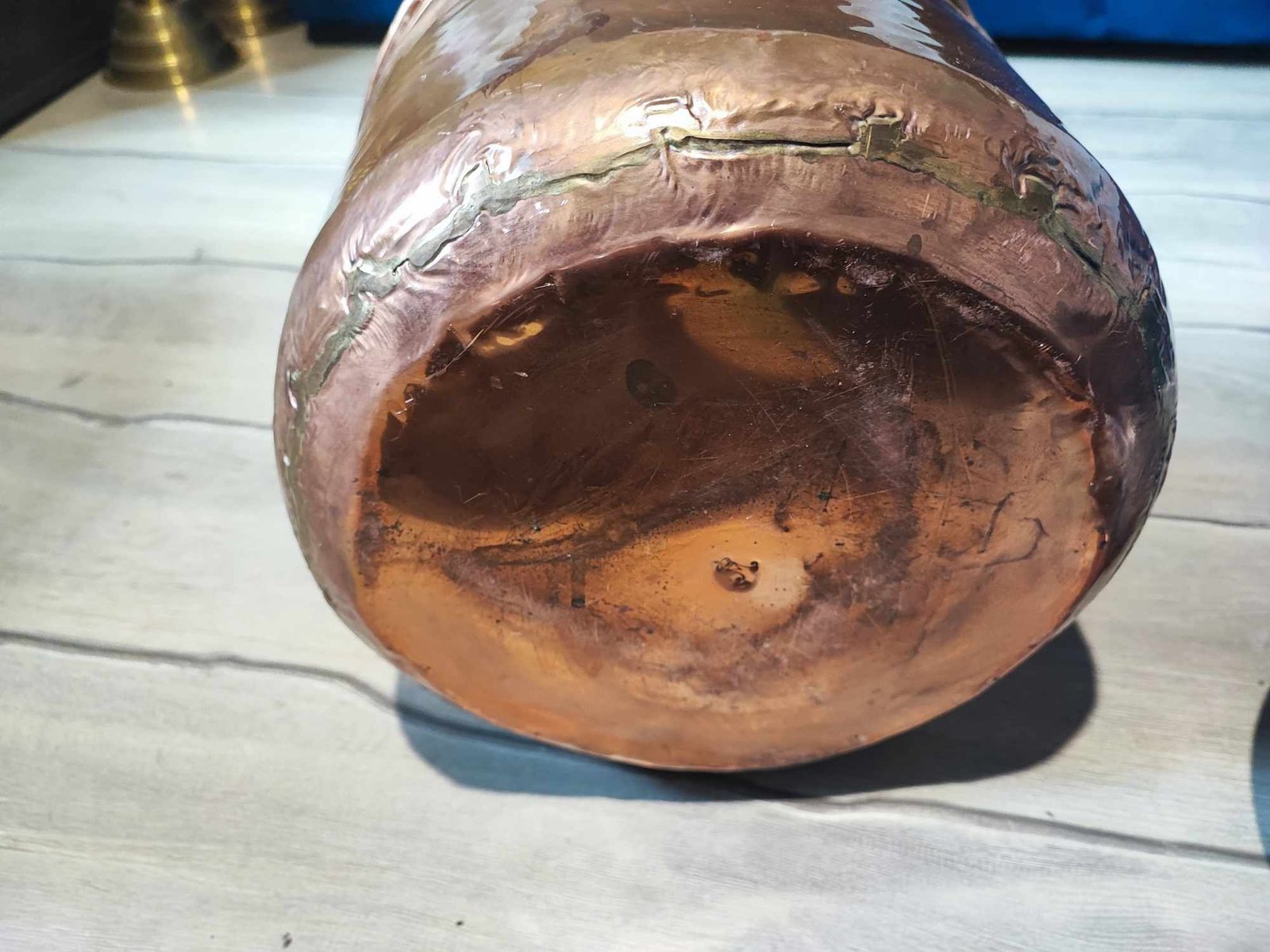 Art Deco Copper Container, 1940s for sale at Pamono