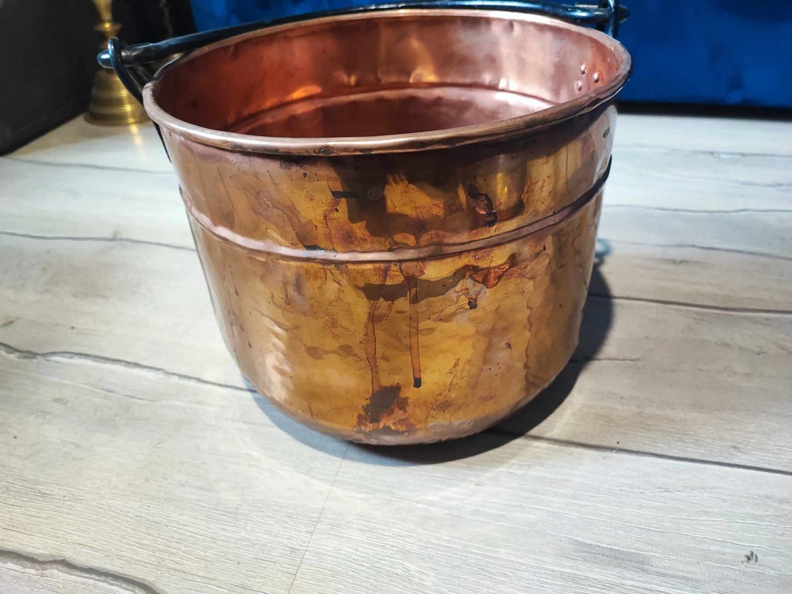 Art Deco Copper Container, 1940s for sale at Pamono
