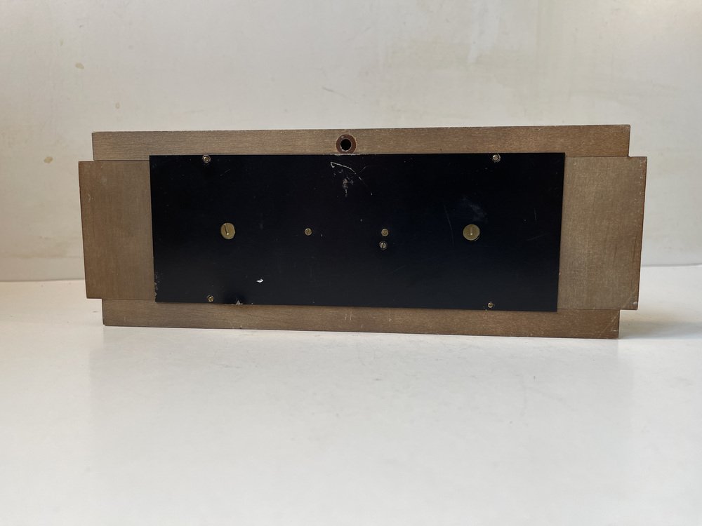 Vintage Teak Weather Station by Barigo, Germany, 1960s for sale at Pamono