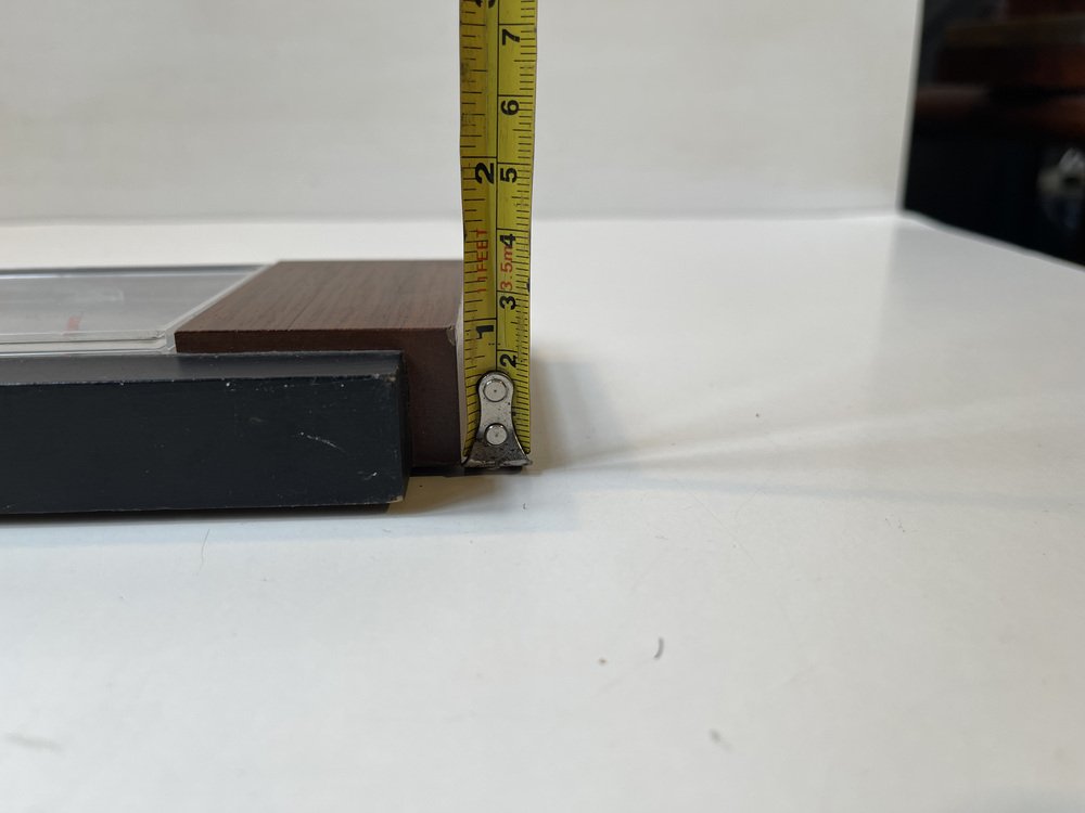 Vintage Teak Weather Station by Barigo, Germany, 1960s for sale at Pamono