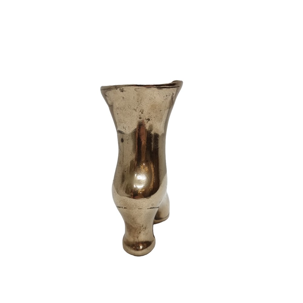 Vintage Brass Boot, 1970s for sale at Pamono